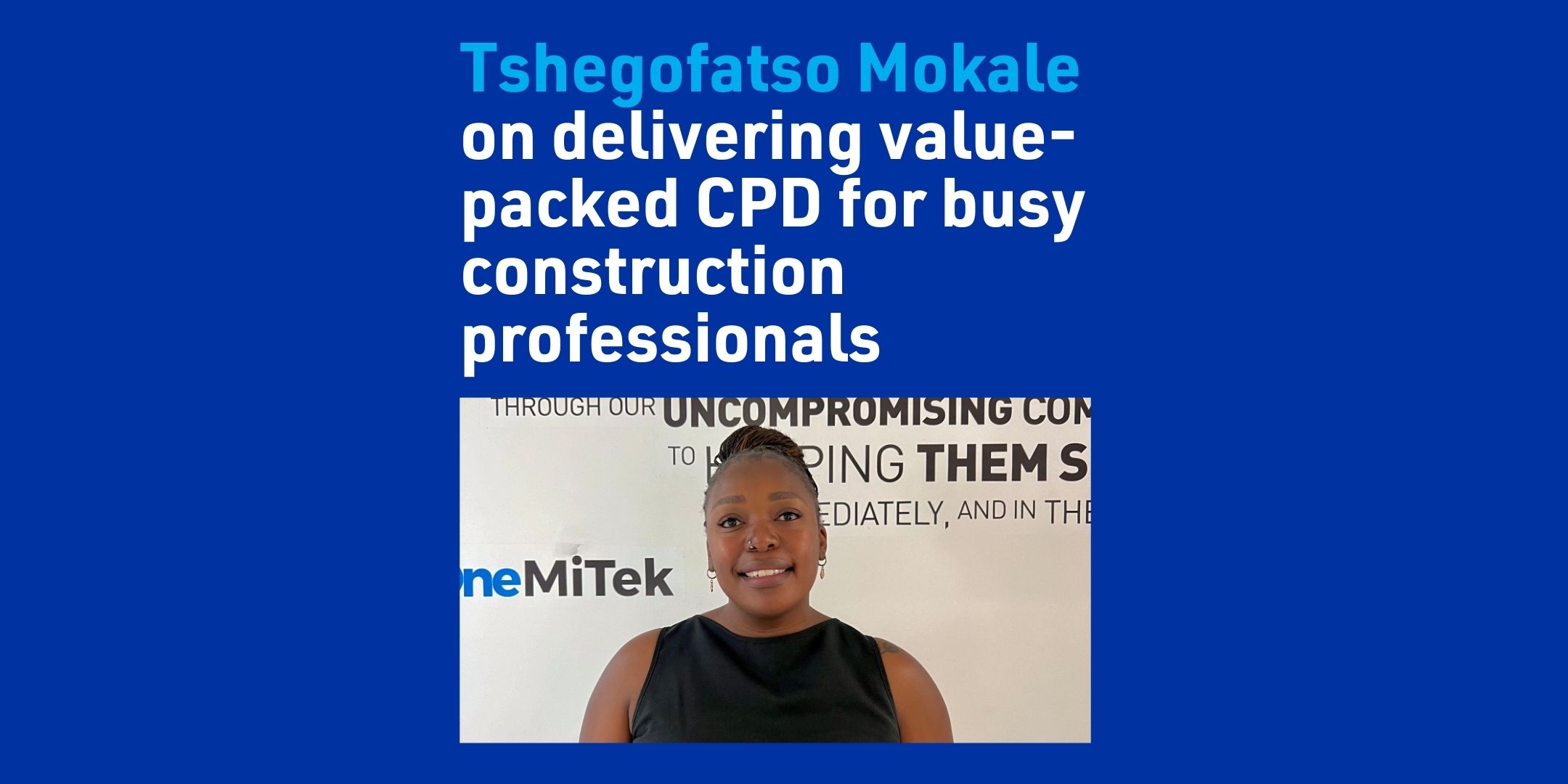 The MiTek approach to CPD